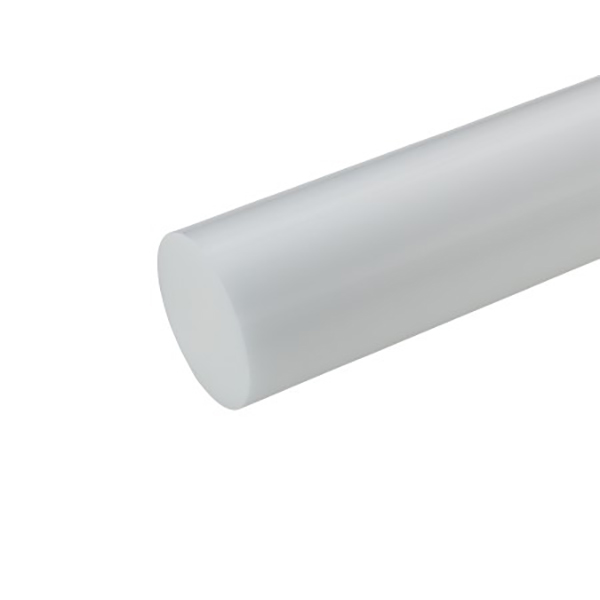 25mm Polypropylene Round Rod UK | Natural Plastic Material